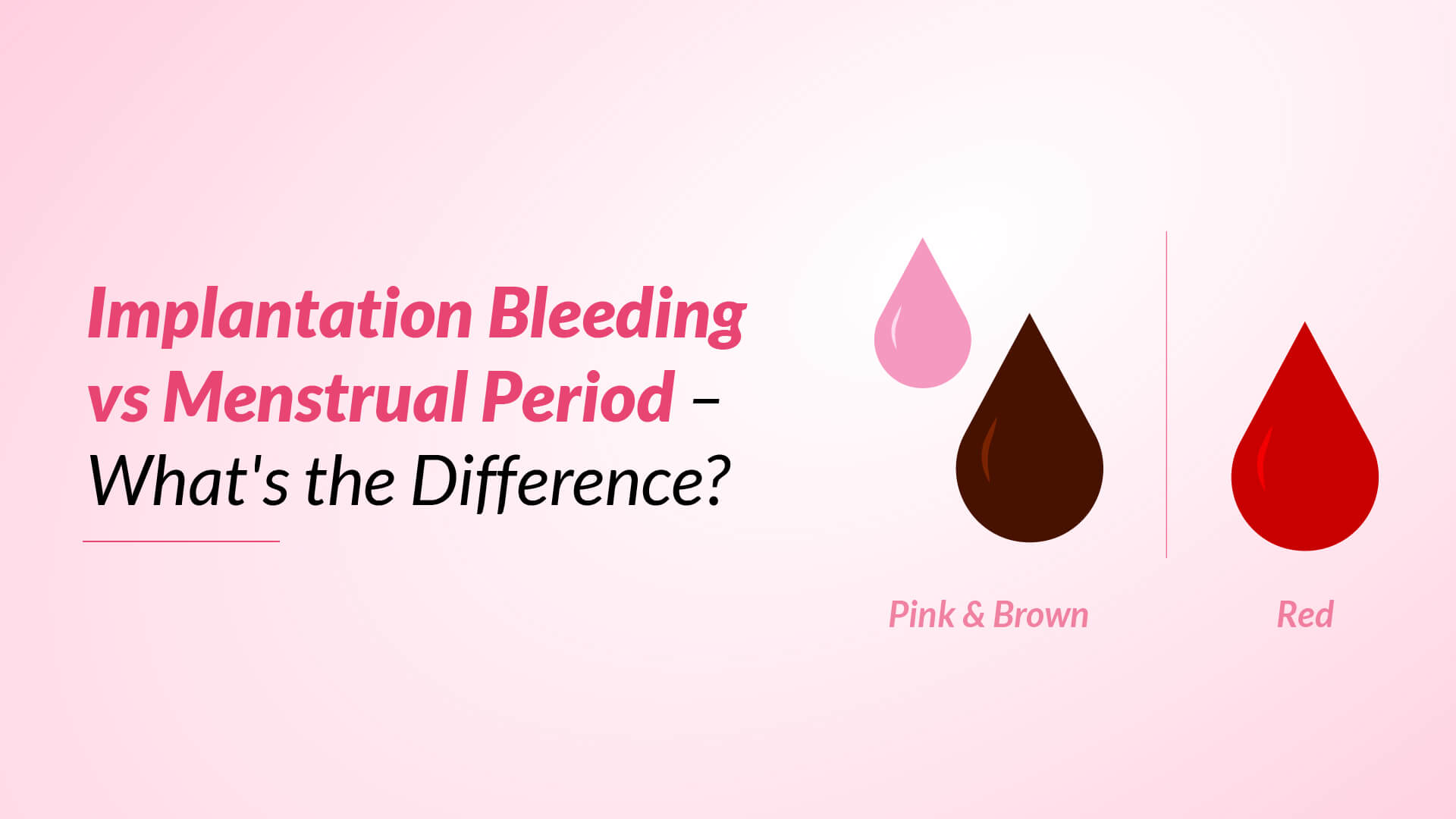 Implantation Bleeding vs Menstrual Period: Key Differences